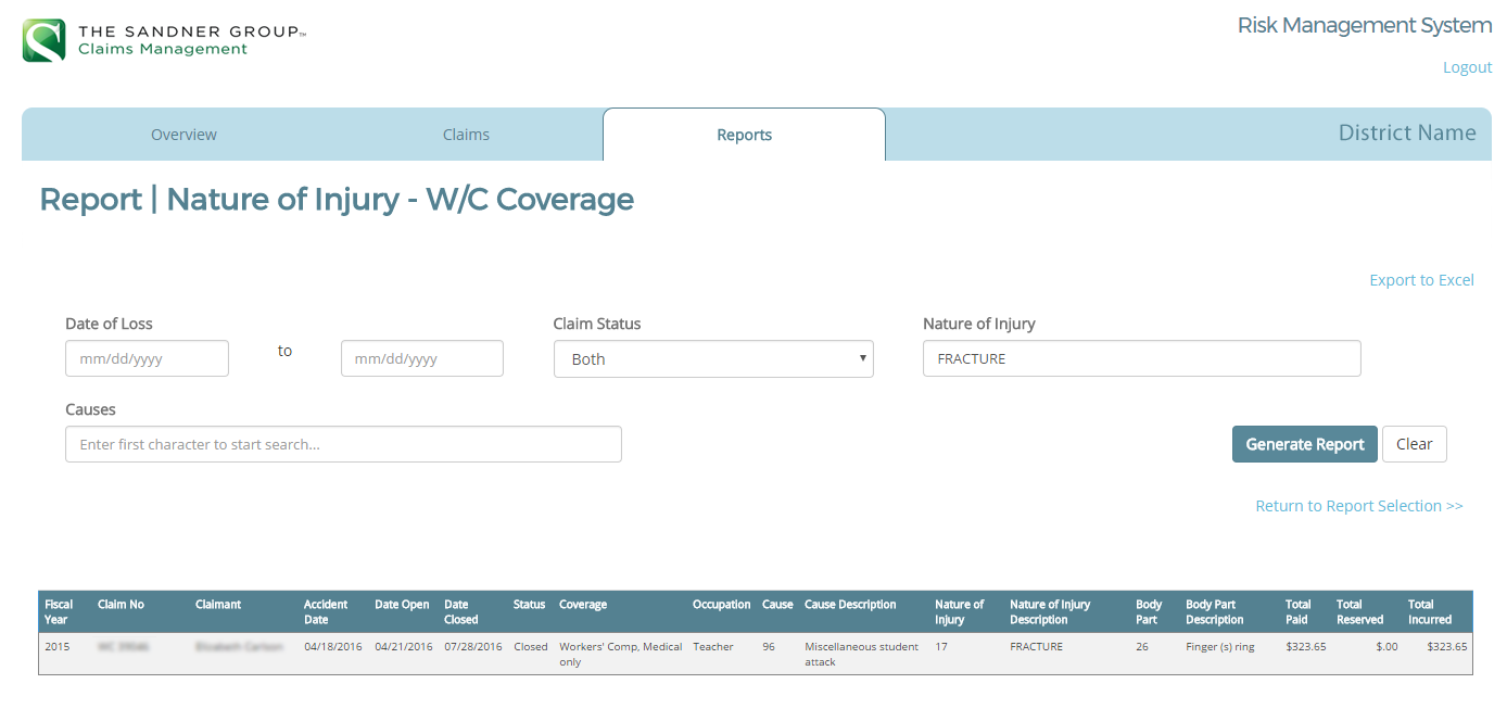 Professional Claims Administration